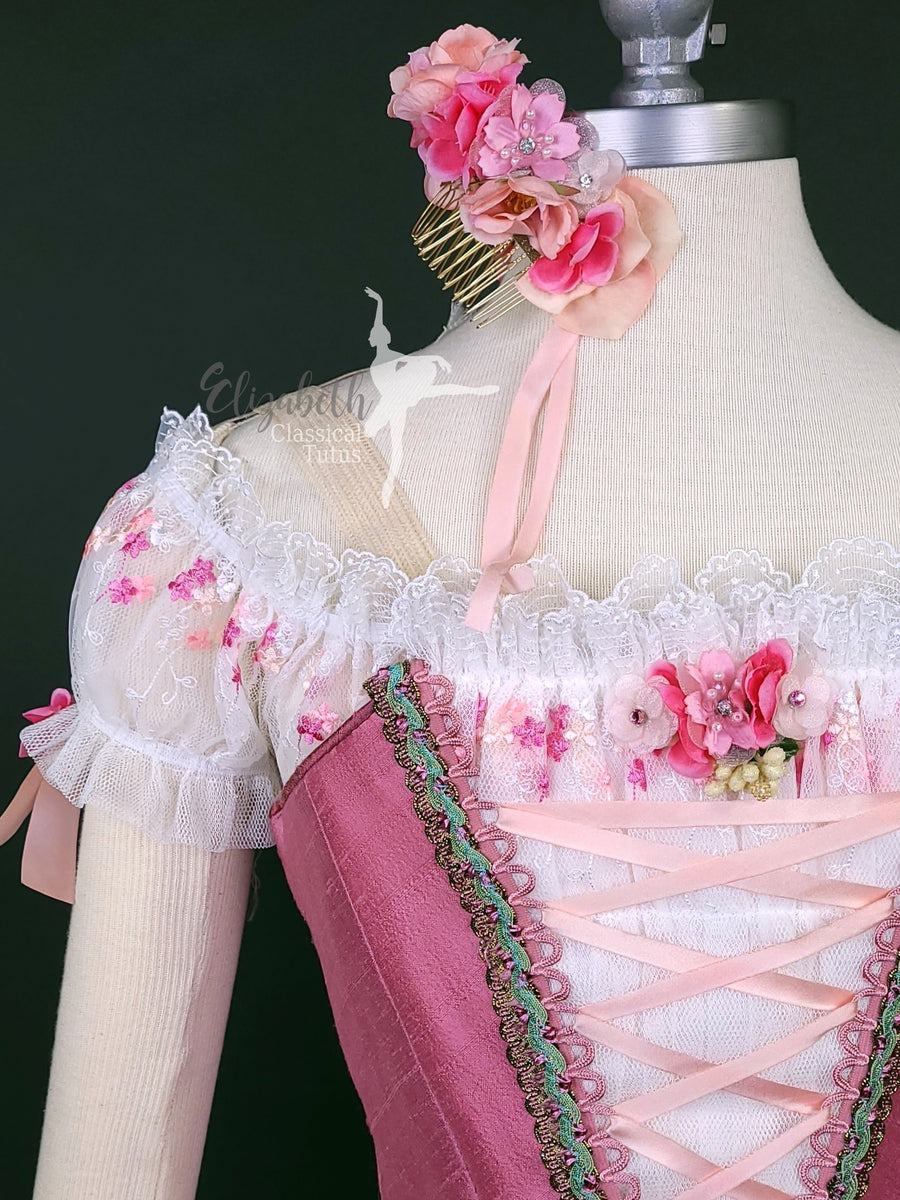 Swanhilda Coppelia Romantic Peasant in Raspberry – Classical Tutus