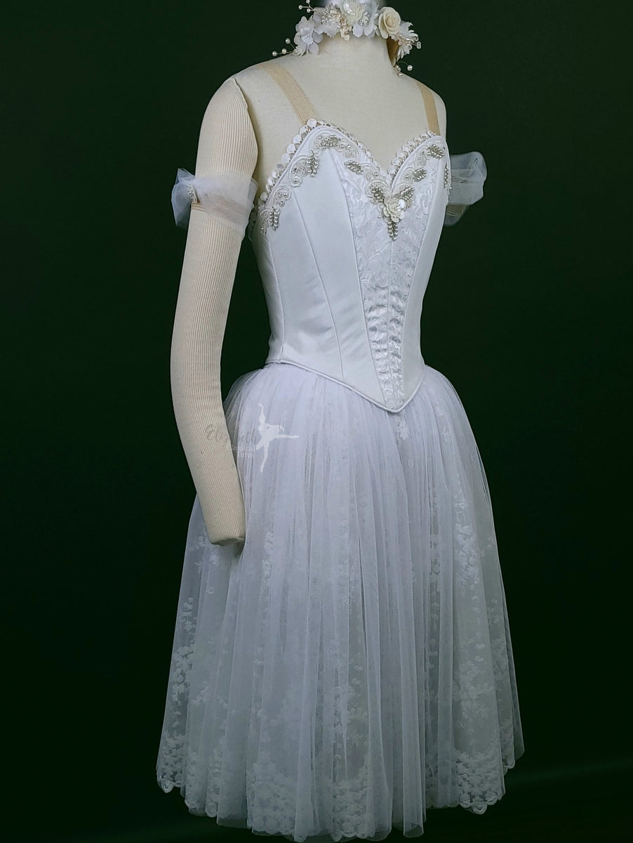Swanhilda Coppelia Act III Romantic Tutu with Lace – Classical Tutus