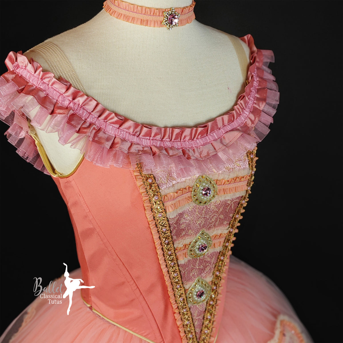 Fairy Doll Bell Tutu in Apricot – Classical Tutus